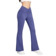 BALEAF Women's Fleece Lined Pants Winter Thermal Warm Flare Leggings ...