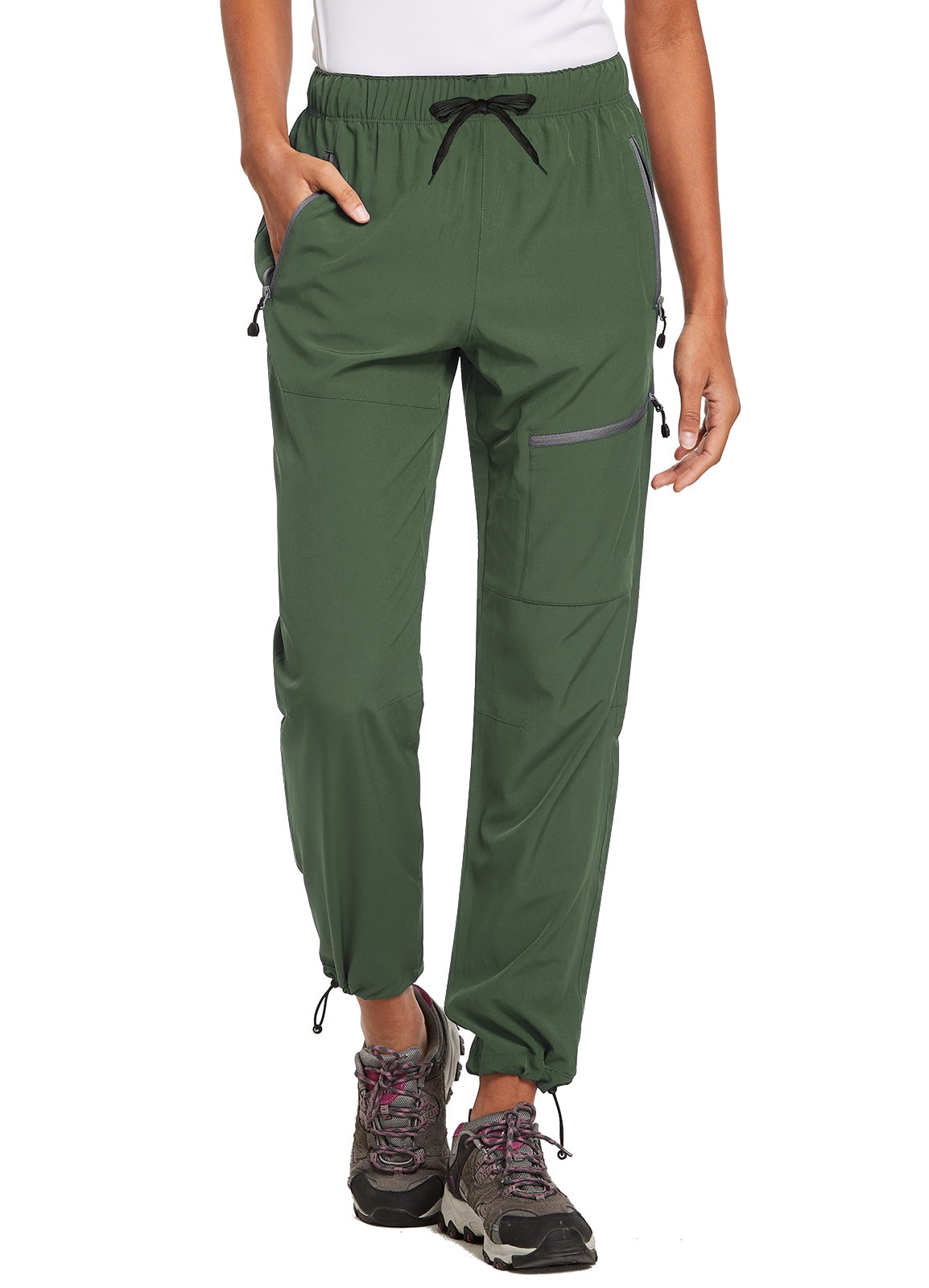 Baleaf Women's Hiking Pants, 31" Inseam, Lightweight Quick Dry Cargo ...