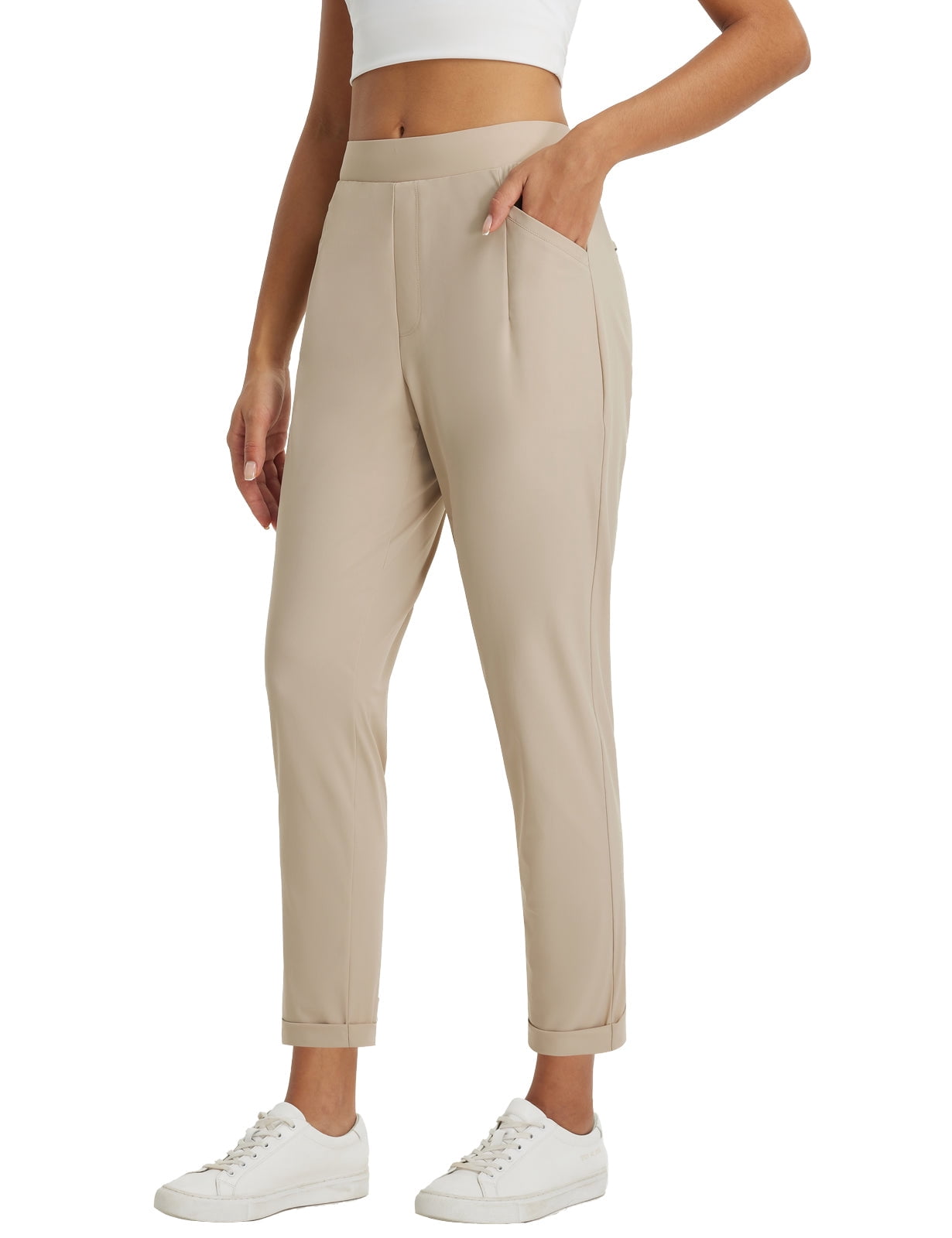 BALEAF Womens Business Casual Pants Petite Work Pants Dressy Casual ...