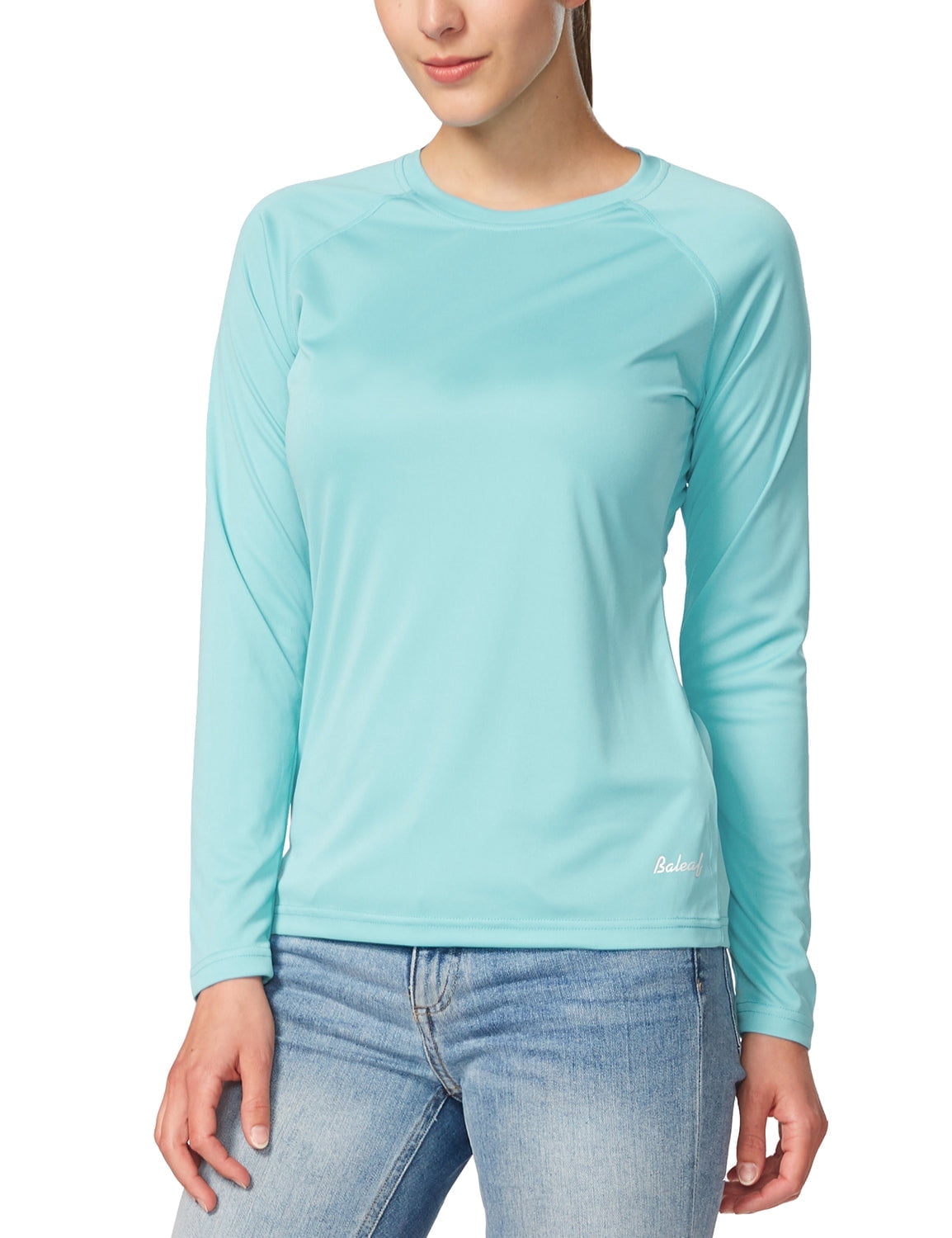 Baleaf Womens Long Sleeve UPF 50+ Sun Protection Shirt, Size L ...
