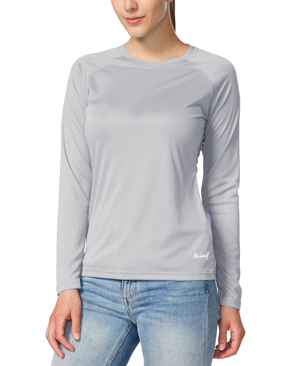 BALEAF Womens Shirts Long Sleeve Tops UPF 50+ Sun Protection Shirts SPF UV Quick Dry Lightweight ...