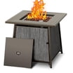 Legacy Heating, Fire Pit Table, 28" Square 50000 BTU Propane, Outdoor ...