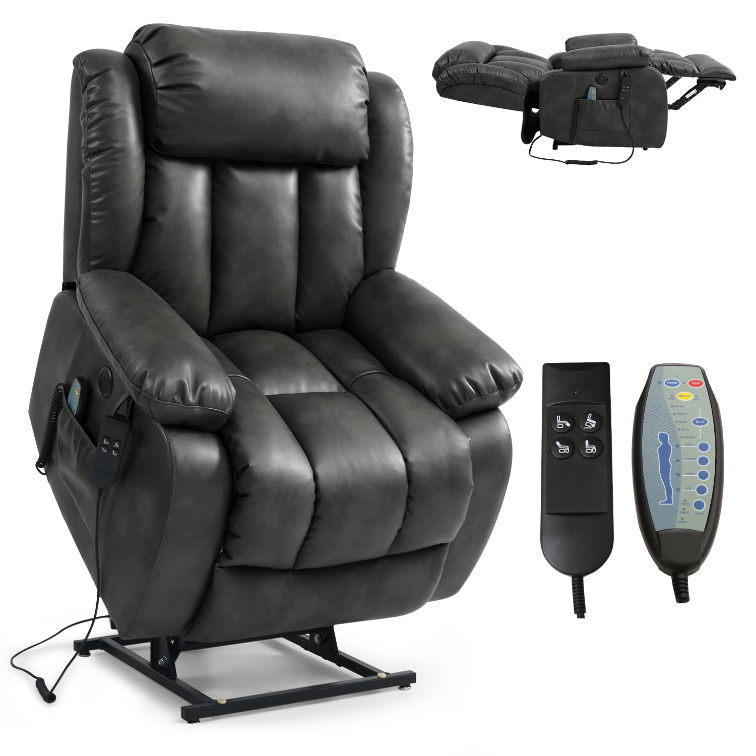 BALICHUN Motorized Lift Chair for Seniors, Stand-assist Power Recliner ...