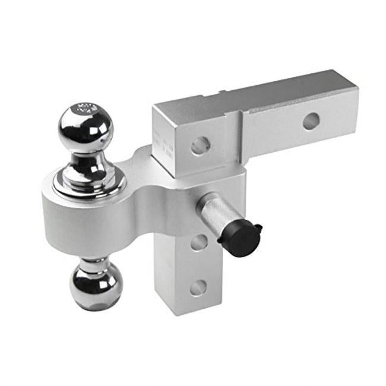 Spec-D Tuning TOW-BM005CR 2 in. Adjustable Aluminum Hitch Dual Ball ...