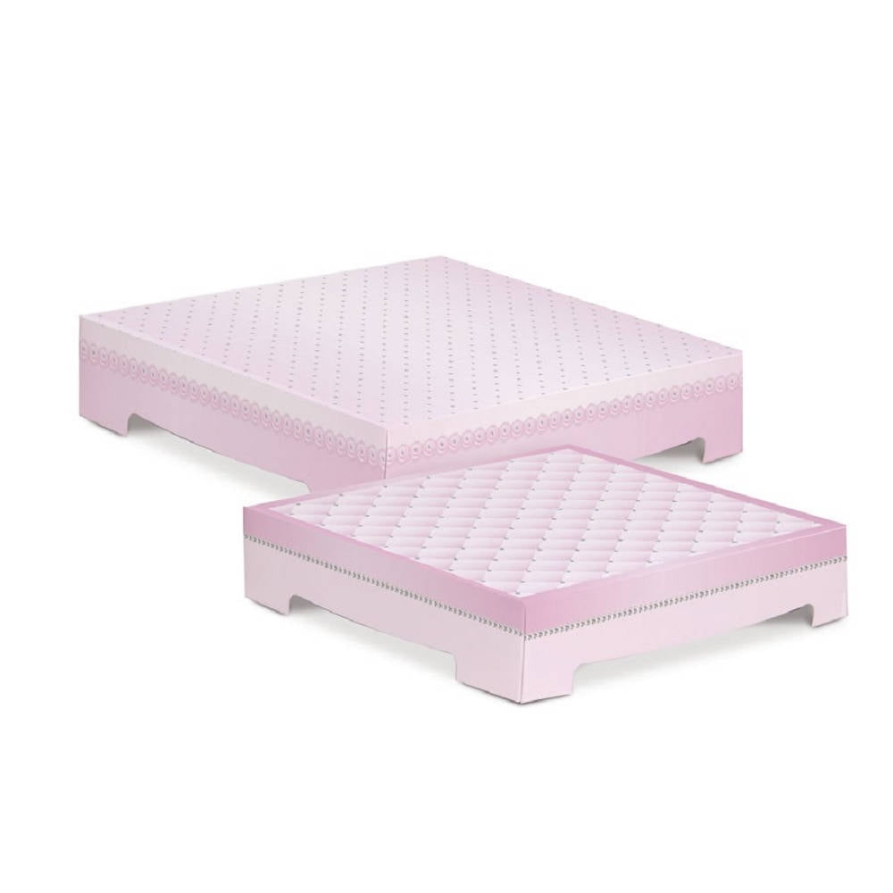 BALLET Cupcake/Candy Stands small 25x21x4.5cm large 29x25x6cm- 2 Pack ...