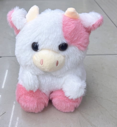 BALLFU Cow Plush Toy, Plush Pillow Cow Toy, Palm Cows Plush Stuffed ...