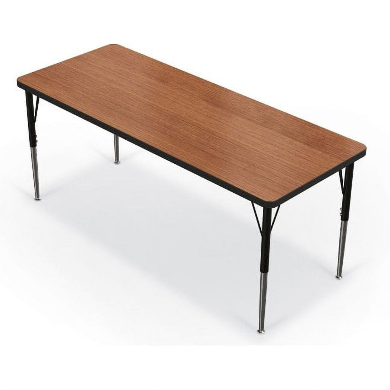 BALT Activity Table - 24"X60" Rectangle - Amber Cherry Top Surface ...