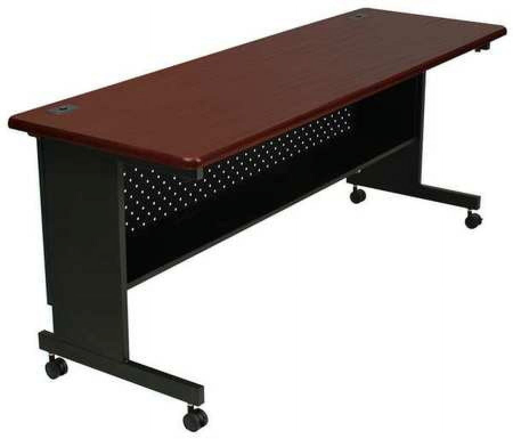 BALT Agility Series Rectangular Table, 60w x 24d x 29-1/2h, Mahogany ...