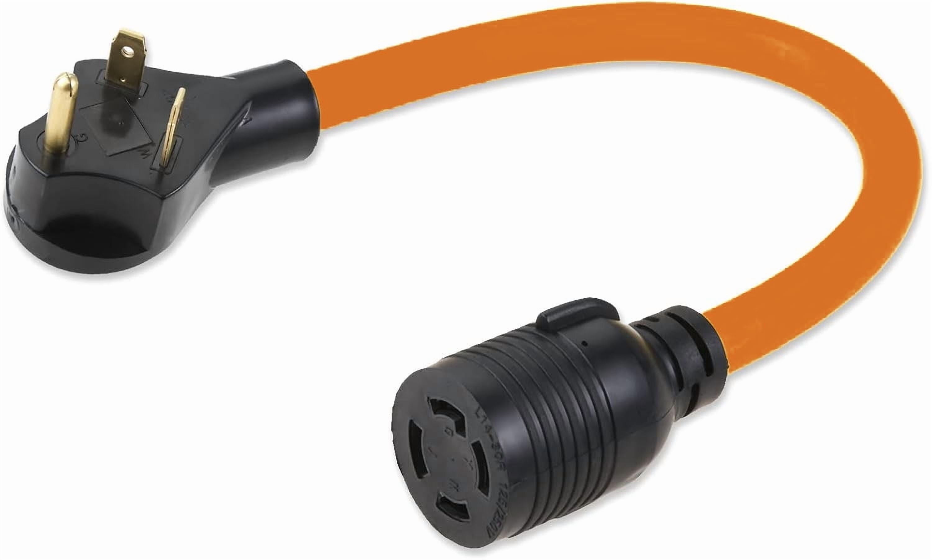 BALoFI 1.5FT TT-30P to L14-30R Generator Transfer Switch Adapter Cord ...