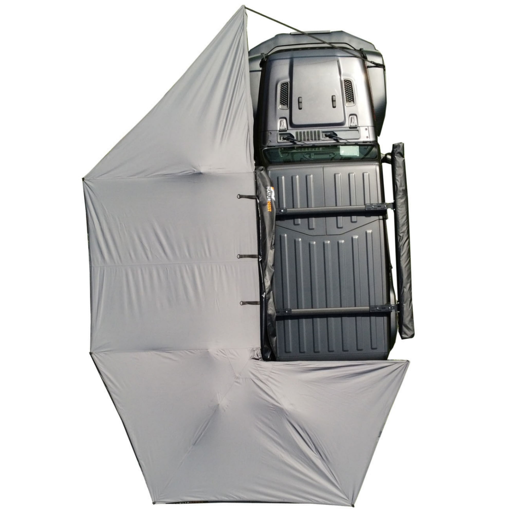 BAMACAR Naturnest 270 Degree Awning for SUV Jeep Truck Aluminum All Top ...