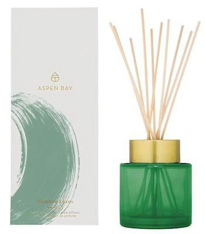 BAMBOO LOTUS Aspen Bay Reed Diffuser 6.5 Ounce Signature Collection ...