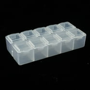 Casewin 3 Tier Clear Transparent Plastic Stackable Storage Box ...