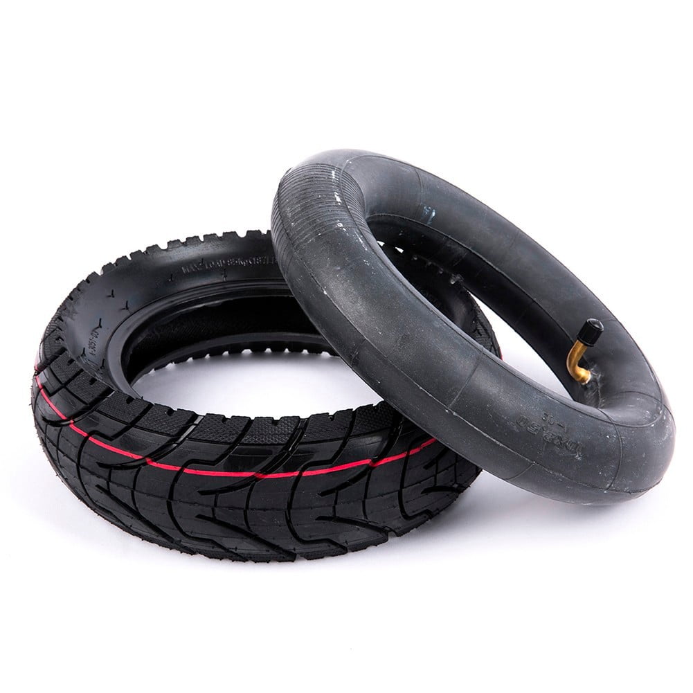 BAMILL 10 inch 80/65-6 Inner Tube & Tire 10x3.0 Tyre for Zero 10x KUGOO Electric Scooter ...