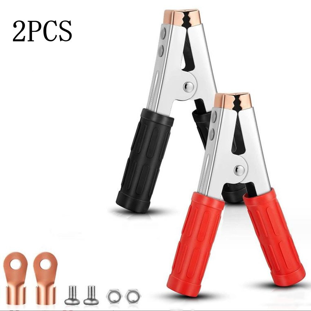 BAMILL 12V Alligator Clip Heavy Duty Jumper Clip Suitable for Battery ...