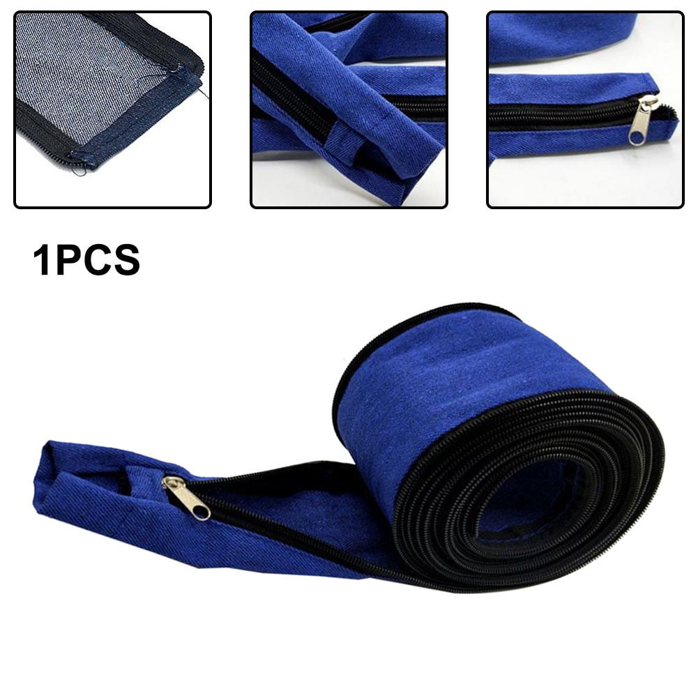 BAMILL 1PCS Blue TIG/MIG Welded Torch Cable Cover with Pull Chain 4.5CM ...