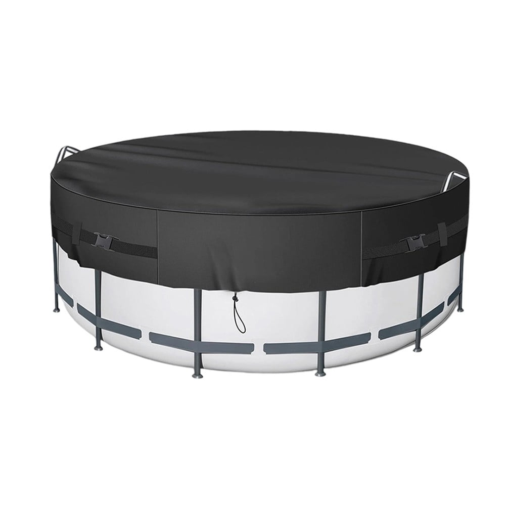 BAMILL 1Pcs Round Pool Cover Above Ground Safety Swimming Pool Covers ...