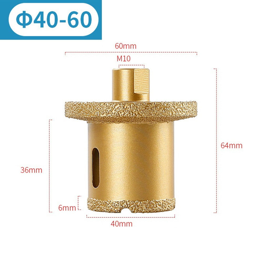 BAMILL Brazed Diamond Hole Drill Saw Core Bits For Marble Tiles ...