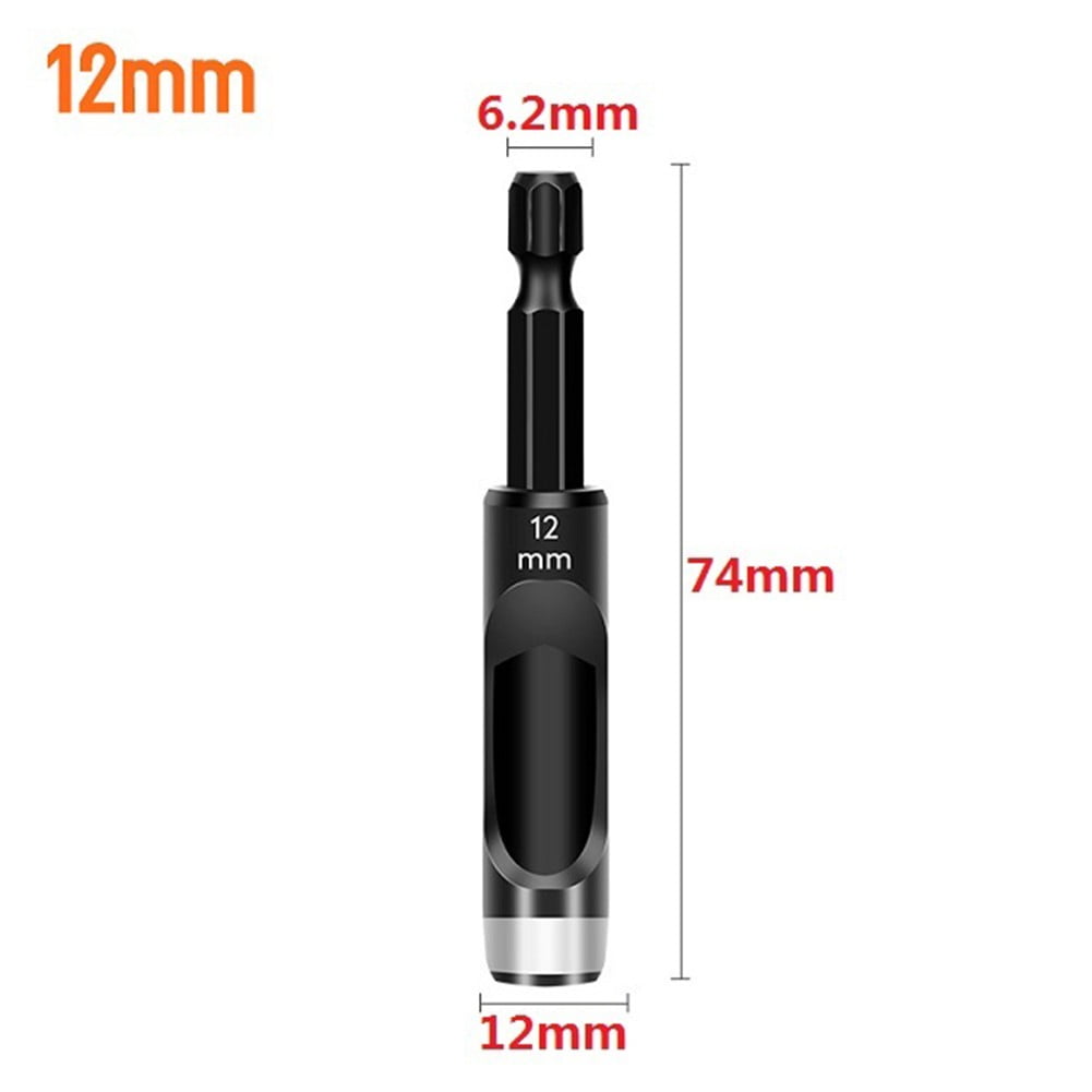 BAMILL Hex Shank Adapter Electric Machine Hollow Punch for Drill ...