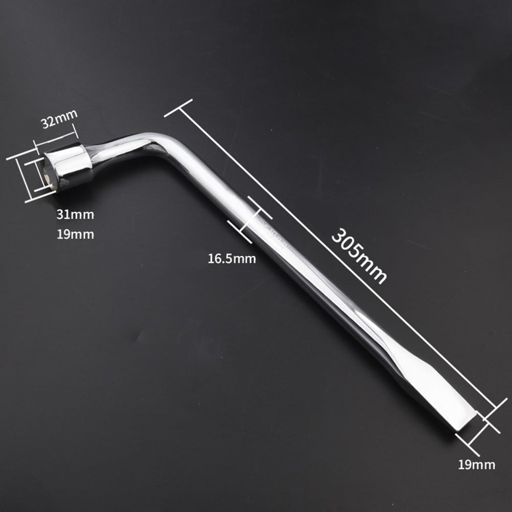 BAMILL L Type 19mm Car Truck Tire Wheel Lug Nut Wrench Hex Socket ...