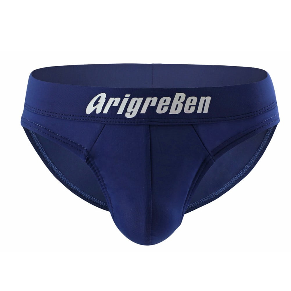 BAMILL Men's Brief Cut Low Rise Bikini Brief Swimming Trunks Swim Brief ...