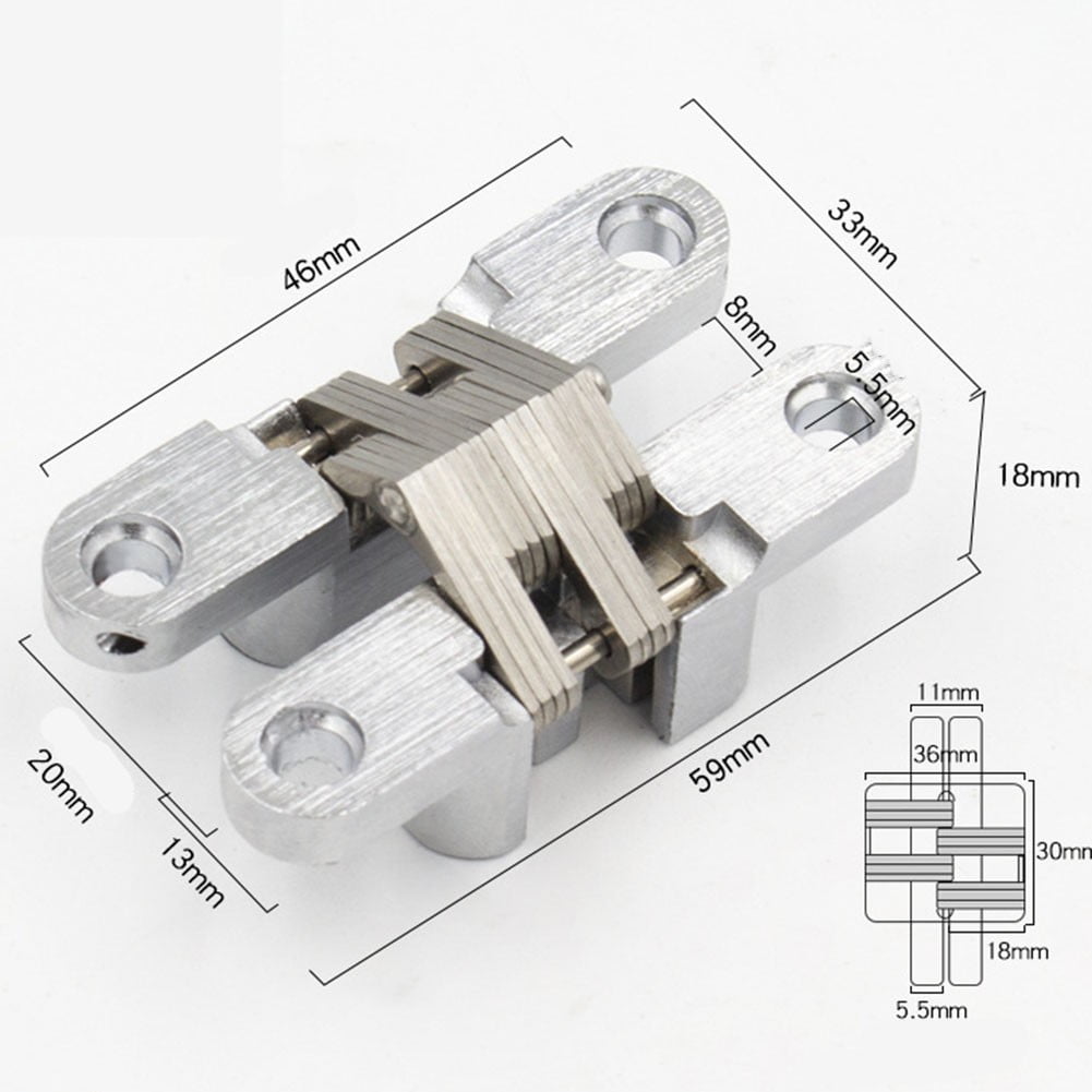BAMILL Stainless Steel Invisible Hinge Folding Door Invisible Door ...