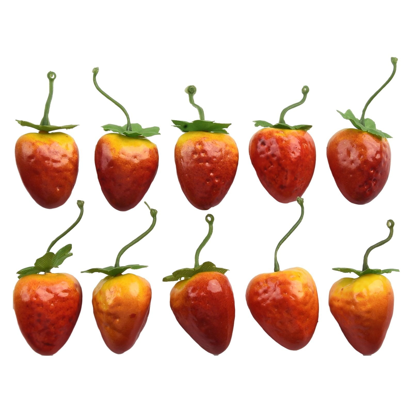 BAMILL Variety Artificial Fruits Plastic Fake Fruit Kitchen Table DIY ...