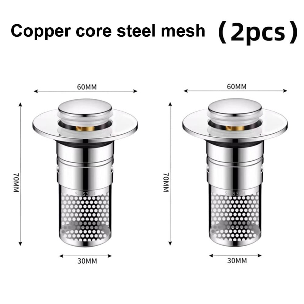 BAMILL Wash Basin Leak , Wash Basin Anti-Blocking, Bounce Filter, Basin ...