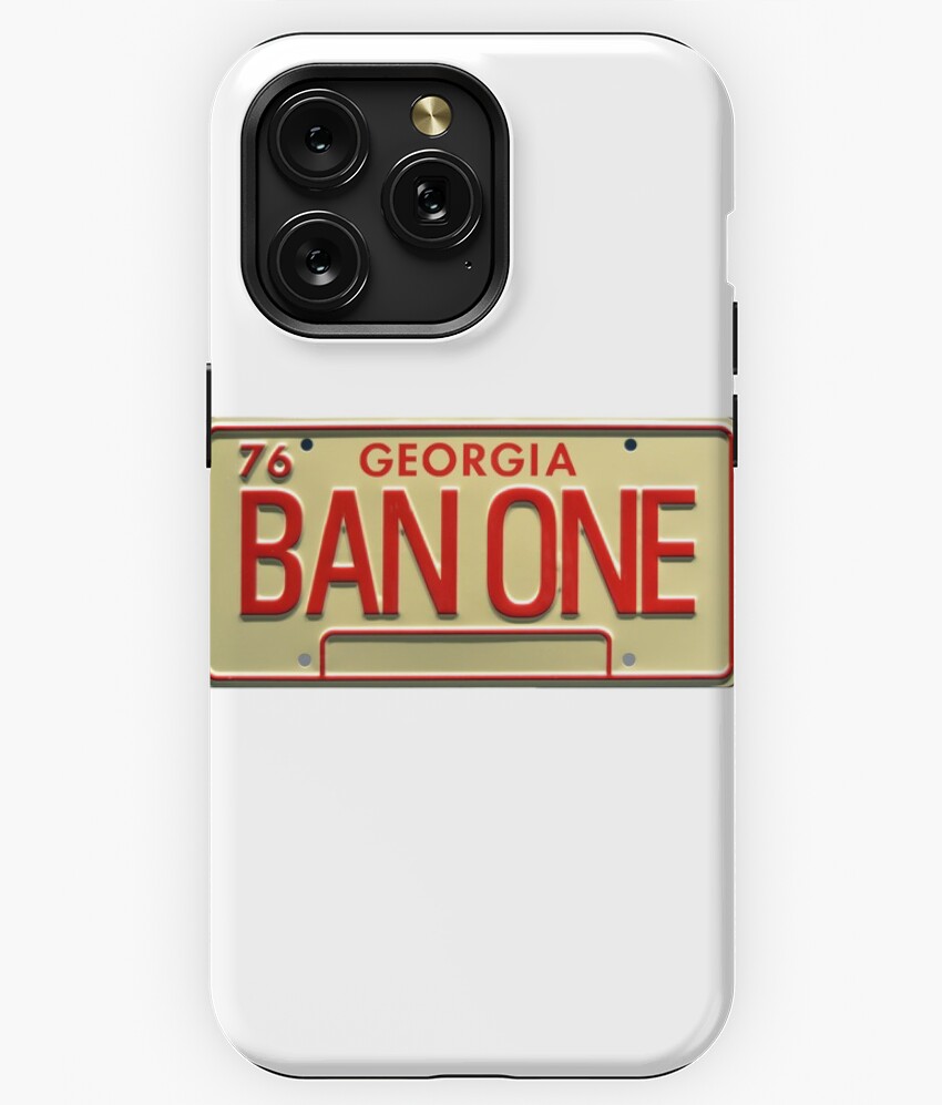 BAN ONE Smokey and The Bandit License Plate G7846 Phone Case for ...