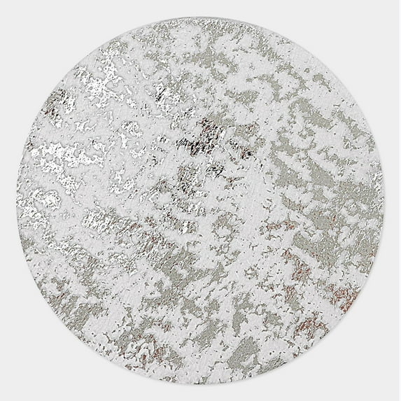 BAN Silver Disposable Placemats Set of 100 Foil Mesh 13 Inch Round ...