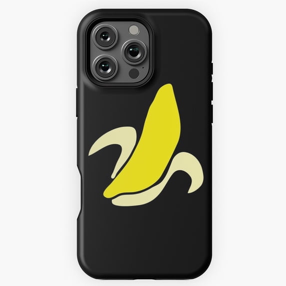 BANANA in Yellow Pop Art Fruit Phone Case for iPhone 16 15 14 13 12 11 ...
