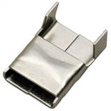 BAND-IT Clips AE4549, 316 Stainless Steel, 1/2" Wide (100 per Box ...