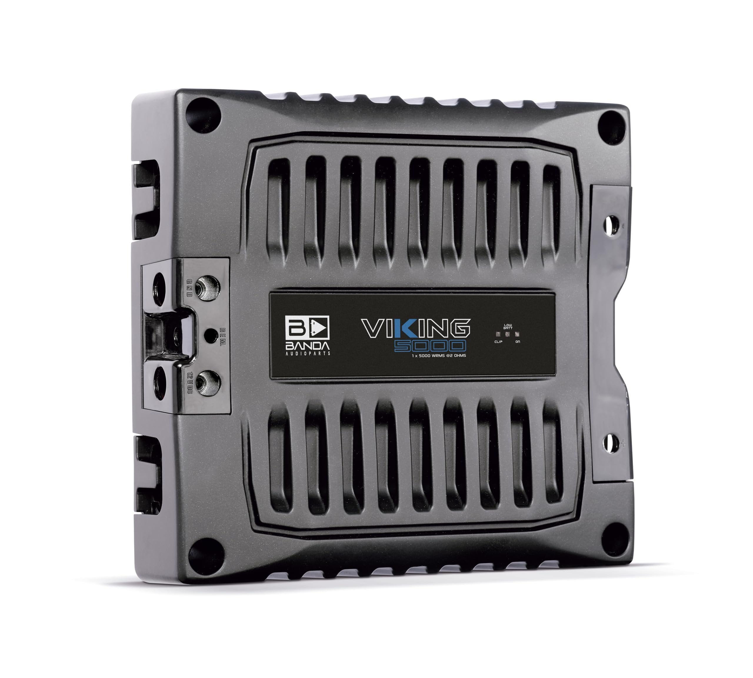 BANDA Audioparts VIKING5000.2 Car Audio Mono Amplifier 2-Ohm 1-Channel ...
