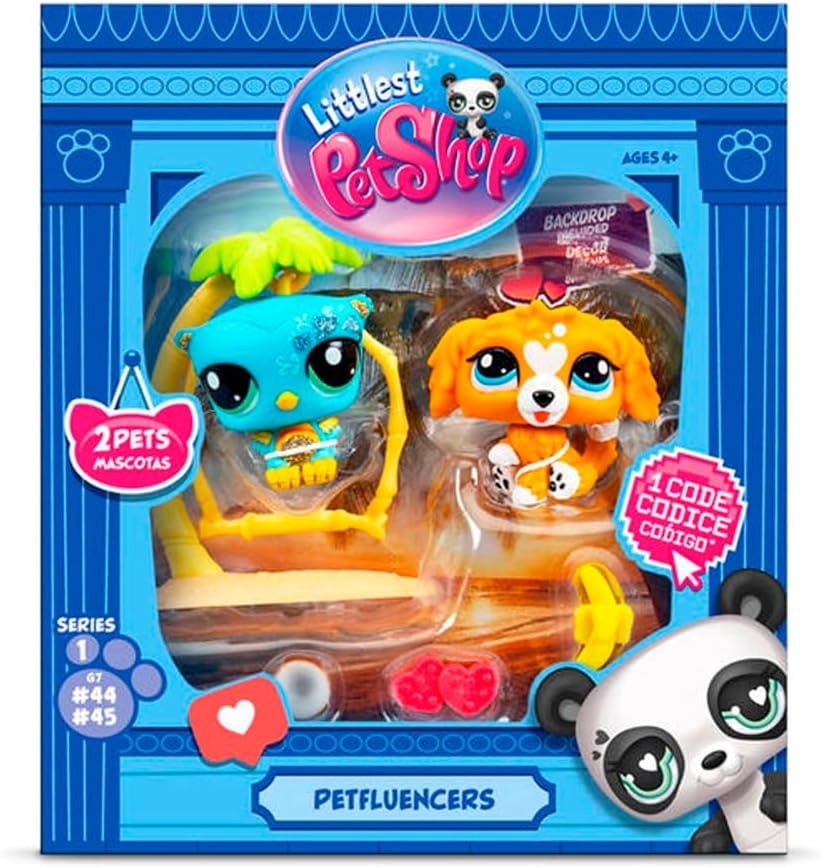 BANDAI Littlest Pet Shop Petfluencer SUNSET PAL - Walmart.com
