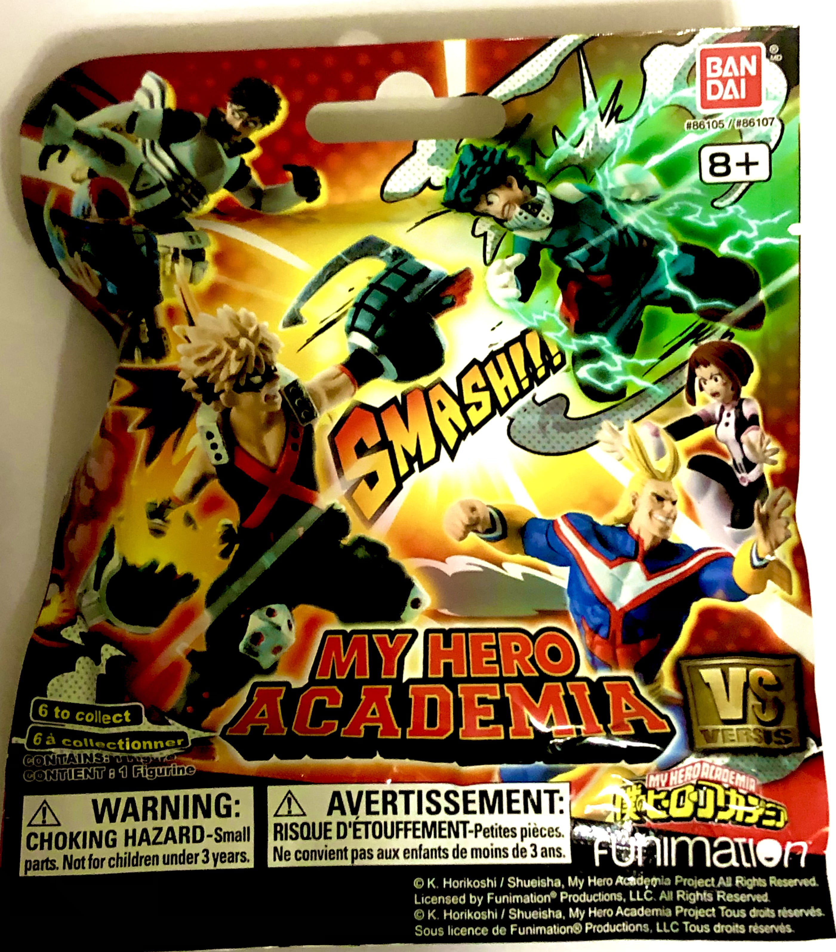 BANDAI MY HERO ACADEMIA SERIES 1 FIGURE PACK - Walmart.com