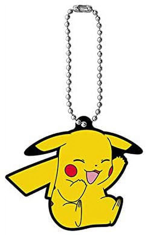 BANDAI Pokemon Capsule Rubber Mascot Key Chain Vol. 11 - Pikachu ...