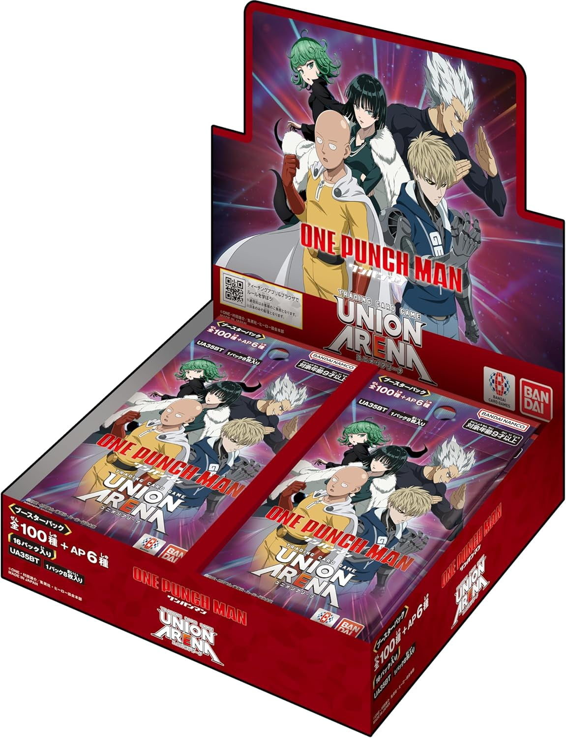 BANDAI UNION ARENA Booster Box - One Punch Man [UA35BT] (Japanese) - 16 ...