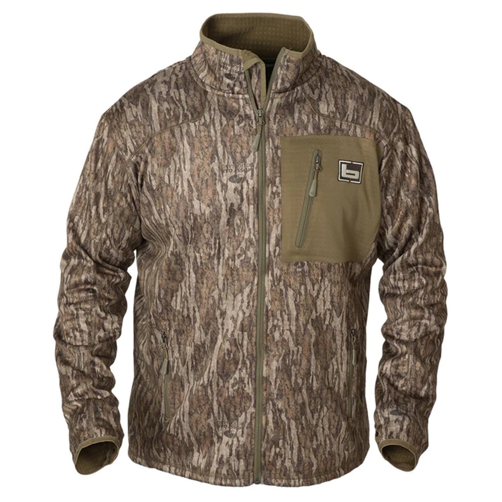 BANDED Full Zip Mid Layer Fleece Jacket, Color: Bottomland, Size: XL ...