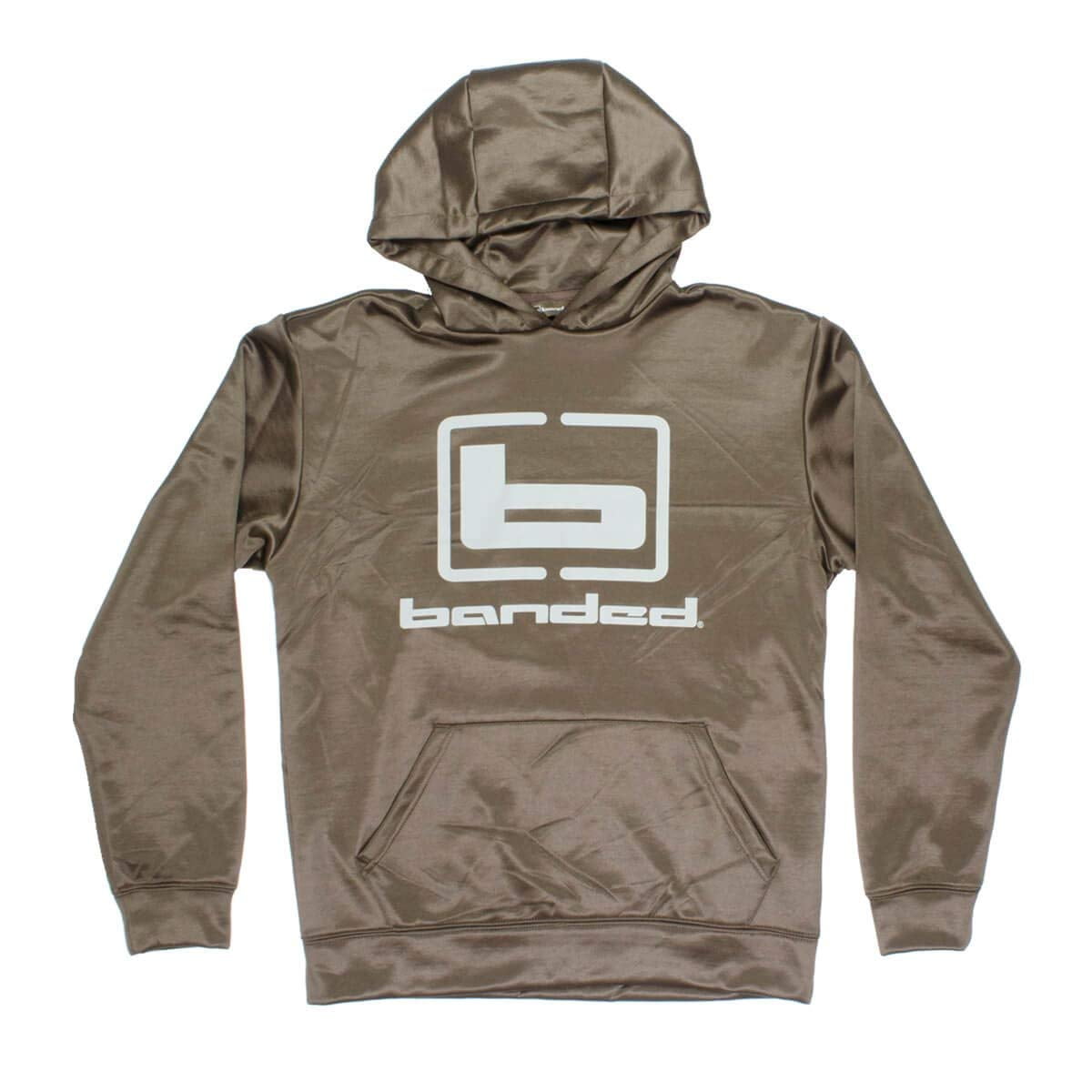 BANDED b Logo Hoodie, Color: Brown, Size: 3XL (B1050004-BB-3XL ...