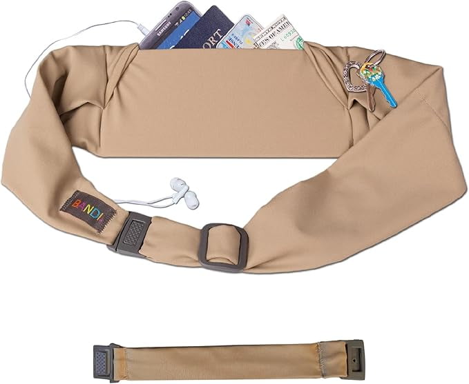 BANDI Plus Size Fanny Pack for Women - Travel-Ready Pocket Belt with ...