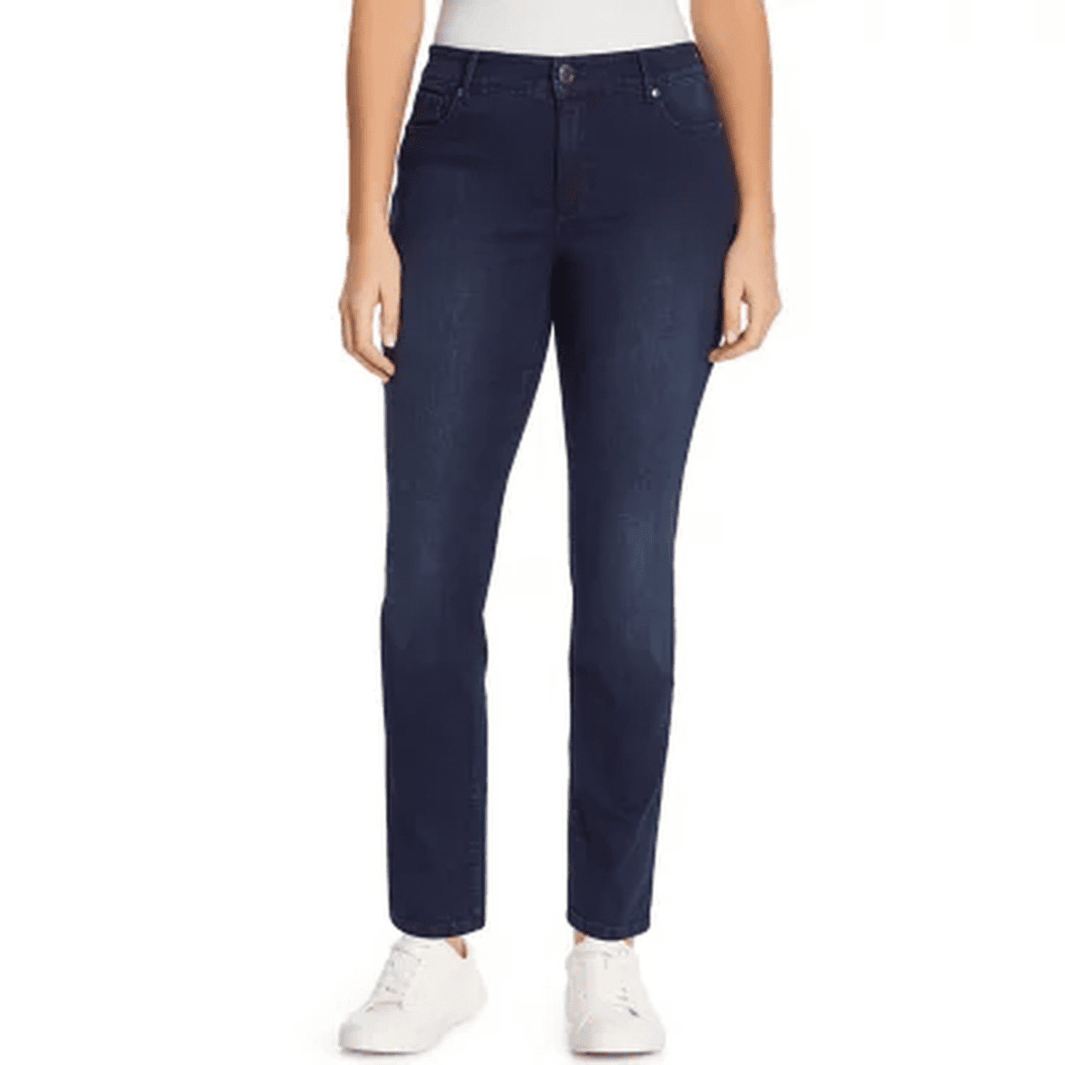 Bandolino Women's Amy Modern Straight Leg Deluxe Super Stretch Jean ...