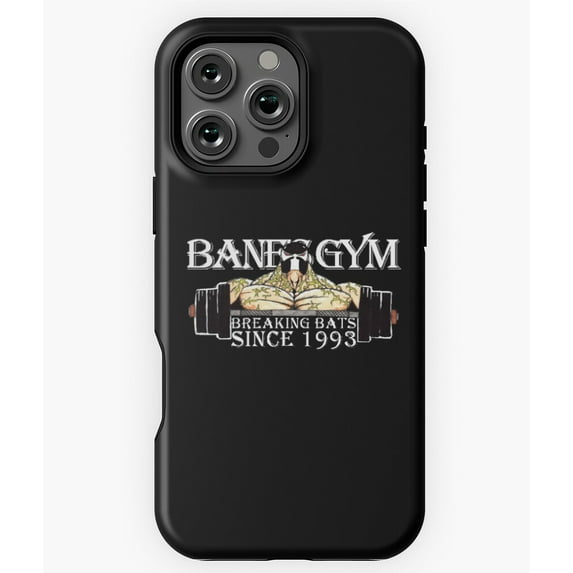 BANE'S GYM Funny Batman Villain Phone Case for iPhone 16 15 14 13 12 11 ...