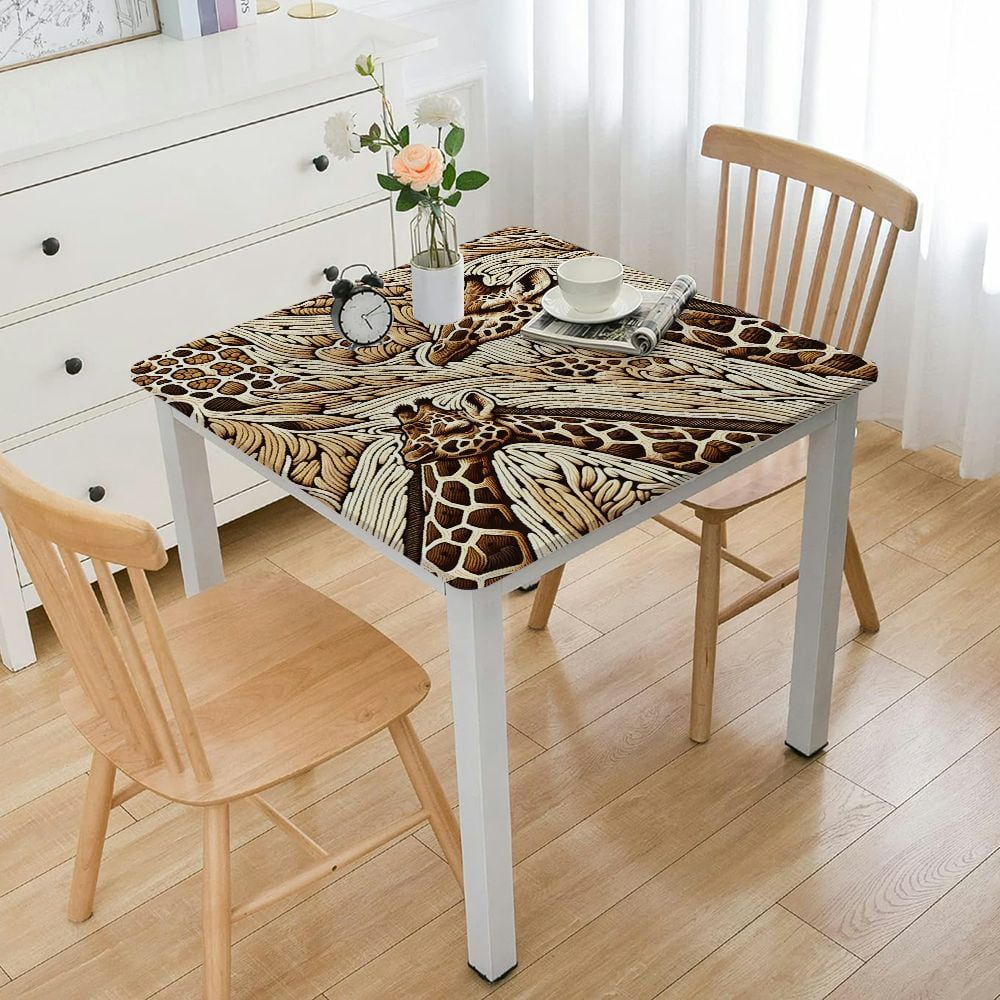 BANET Animal Safari Theme Table Covers Tropical Palm Leaf Tablecloth ...