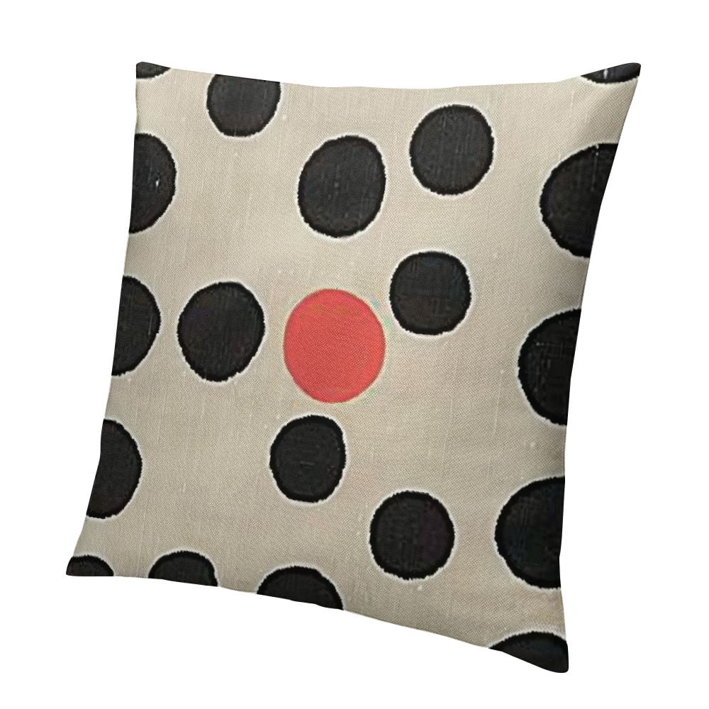 BANET Black Dots Throw Pillow Covers,Monochromatic Old Fashioned ...
