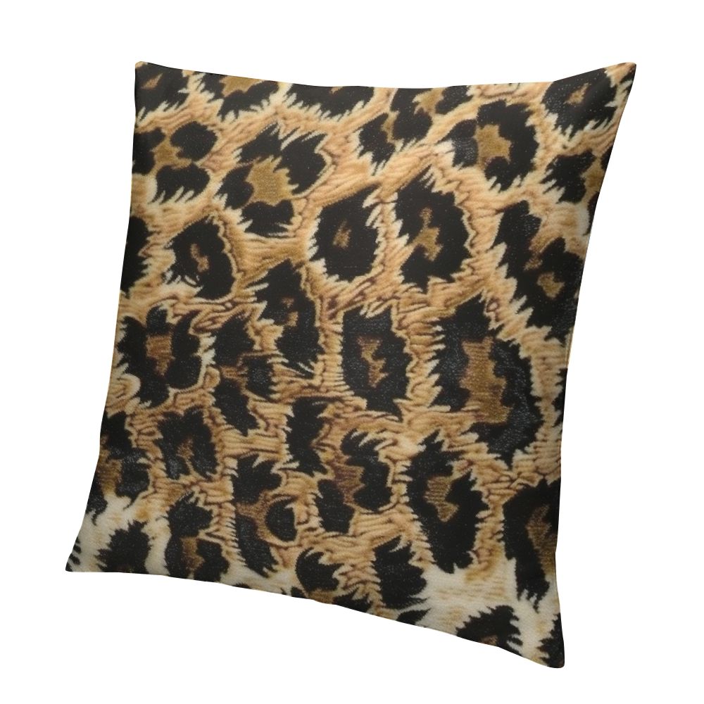 BANET Brown Pillow Cover Throw Pillows Soft Print Decorative Throw ...