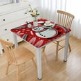 BANET Christmas Tablecloth Square/ Cute Table Cloth Indoor Outdoor ...