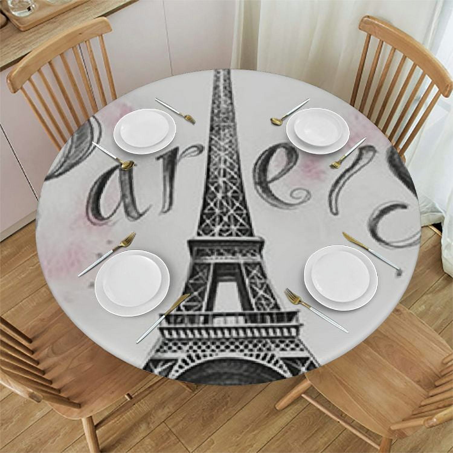 BANET Cute Dinosaur Round Tablecloth Animal Volcano Tropical Cartoon ...
