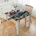BANET Elastic Fitted Tablecloth Waterproof Table Cloth Independence Day ...