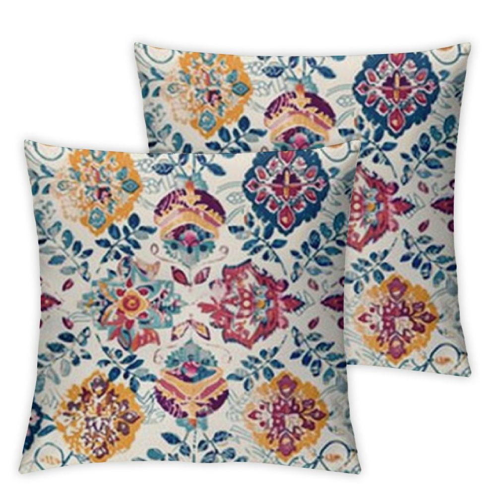 BANET Ethnic Decorative with Set of 2 for room 18x18in - Walmart.com