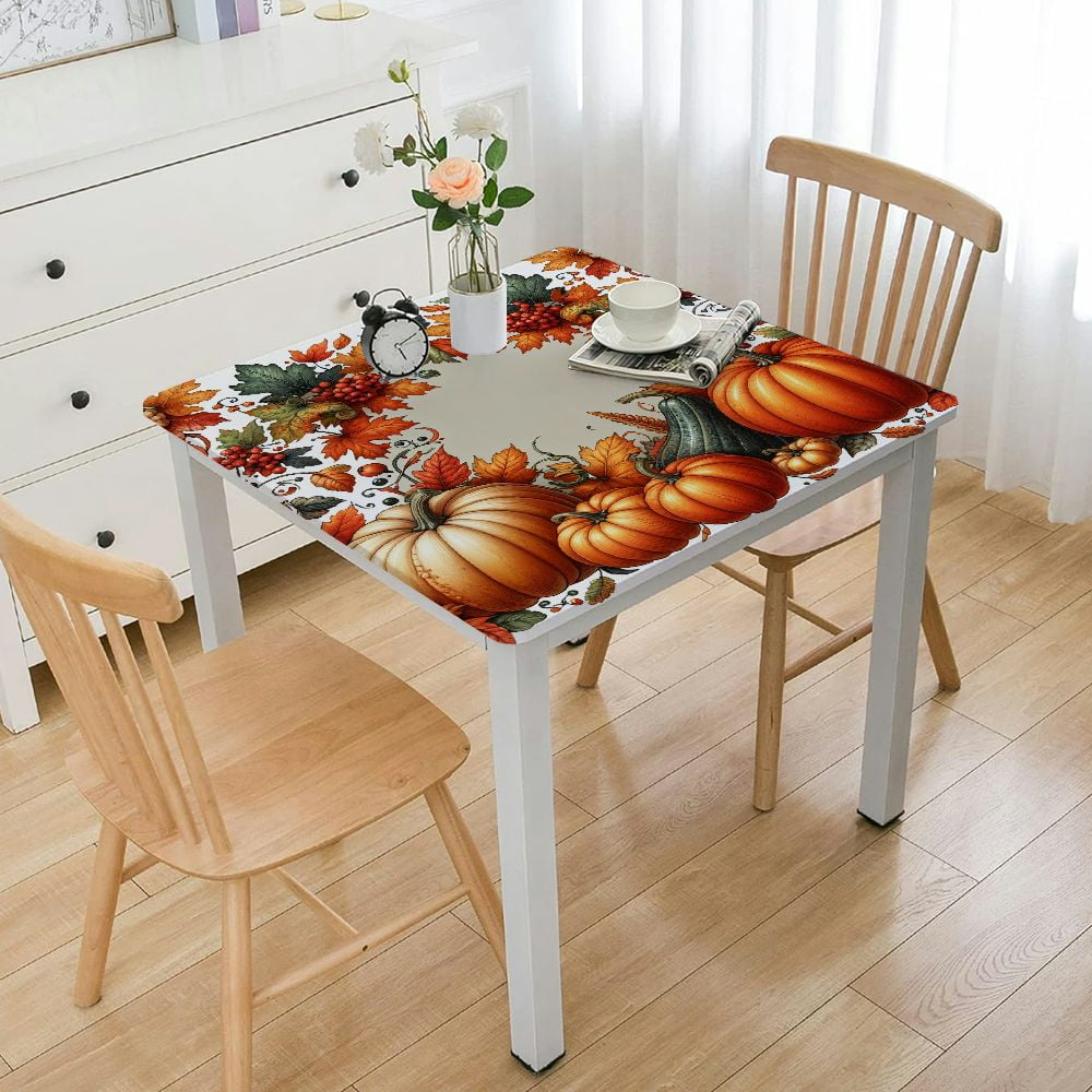 BANET Fall Tablecloth Rectangle Thanksgiving Pumpkin Table Cloth Indoor ...