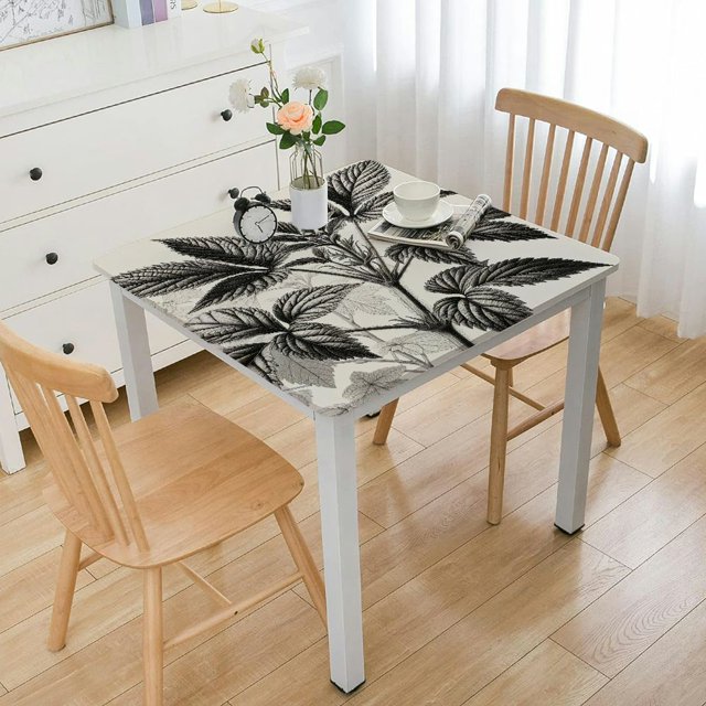 BANET Floral Print Tablecloth Waterproof Decorative Table Top Cover for ...